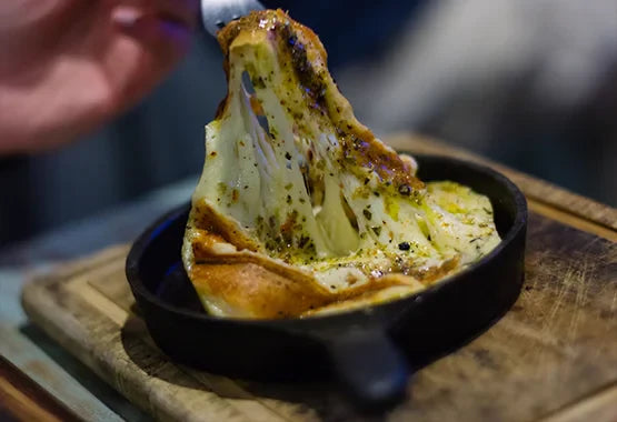 Argentinian Provoleta (Grilled Provolone Cheese) | Vakiano